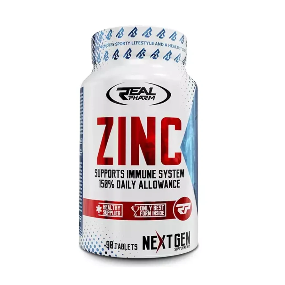 ZINC – 90 TAB – REAL PHARM - Real Body Nutrition